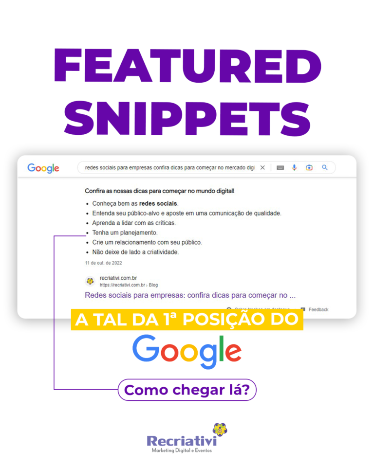 O que é featured snippet e como alcançar a posição zero do Google ...